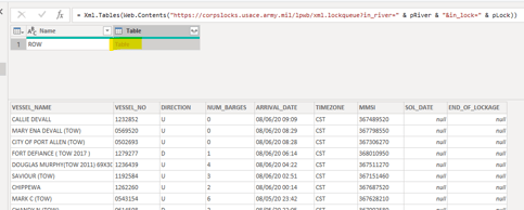 Consuming XML web service data in Power BI