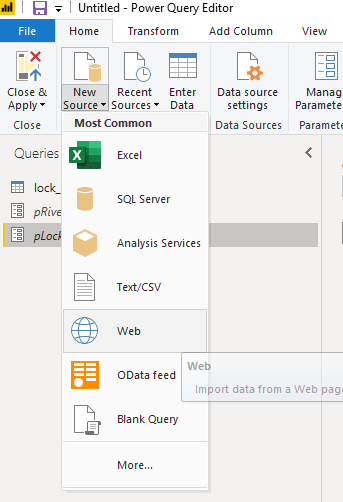 Consuming XML web service data in Power BI