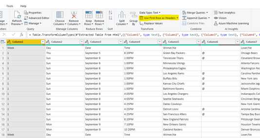 How to scrape and analyze website data with Power BI